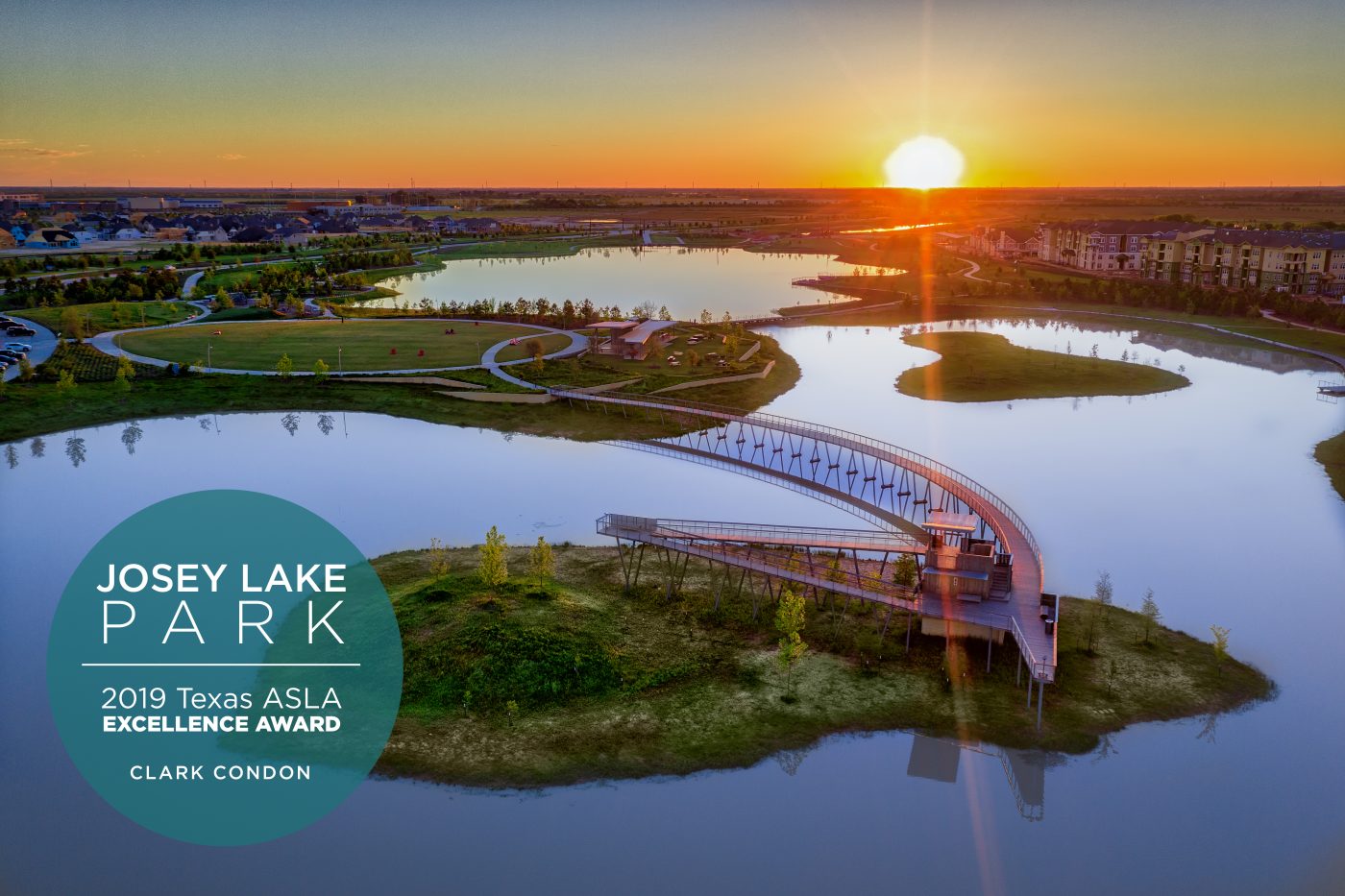 Josey Lake Park Takes Home 2019 Excellence Award — Clark Condon